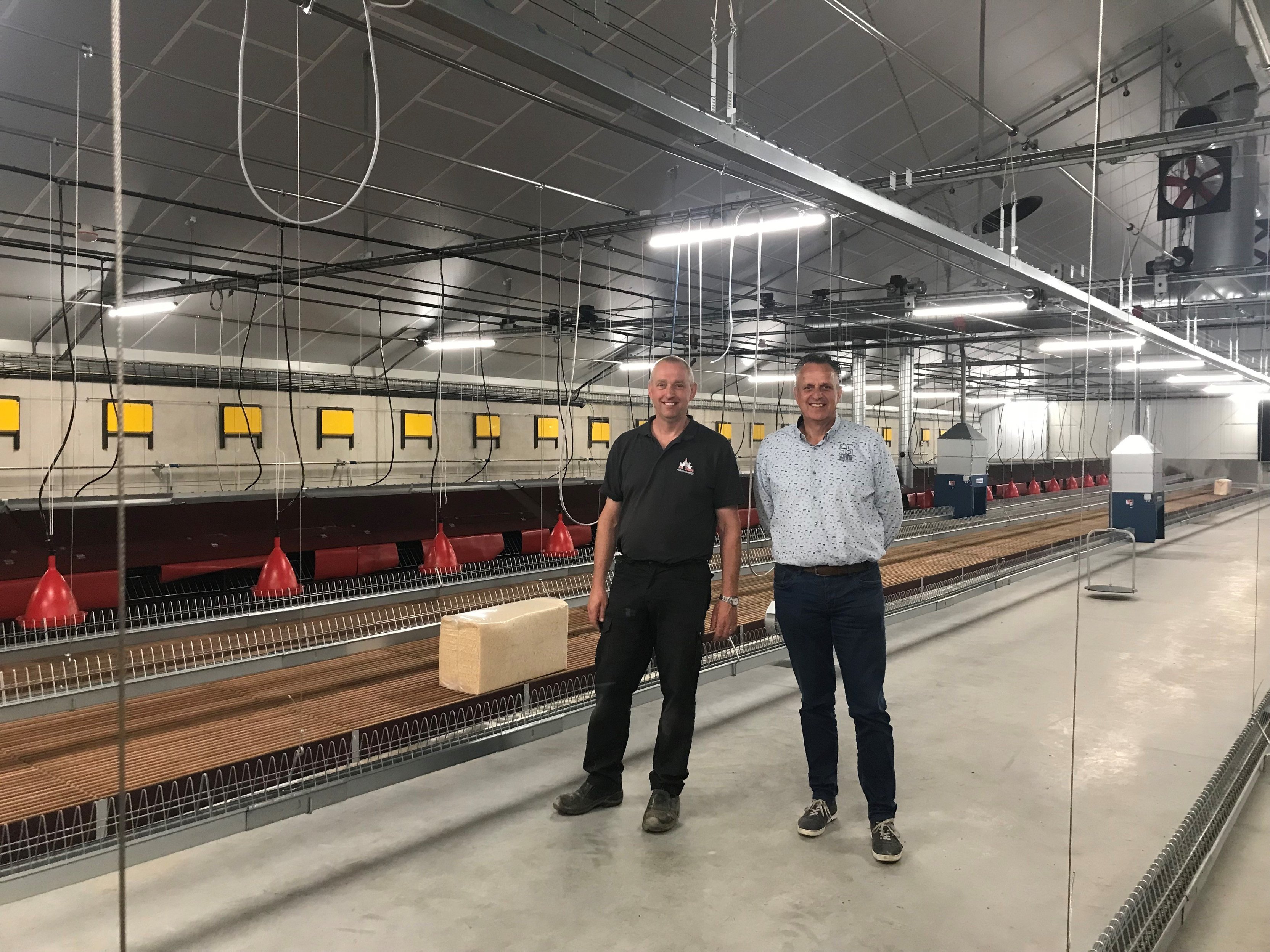 New house for de Haas poultry farm